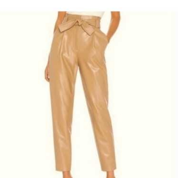 Carole Wren | Pants & Jumpsuits | Carole Wren Faux Leather Pants | Poshmark